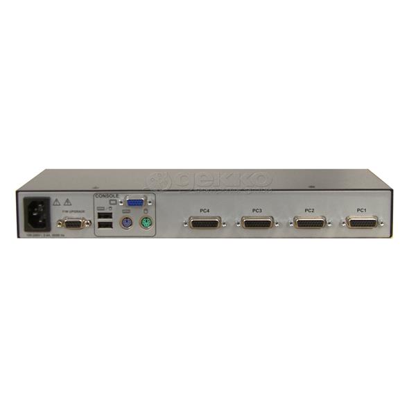 HP KVM Console-Switch 1x4 USB/PS2 - AF611A 439323-001 HP KVM Console-Switch 1x4 USB/PS2 - AF611A 439323-001