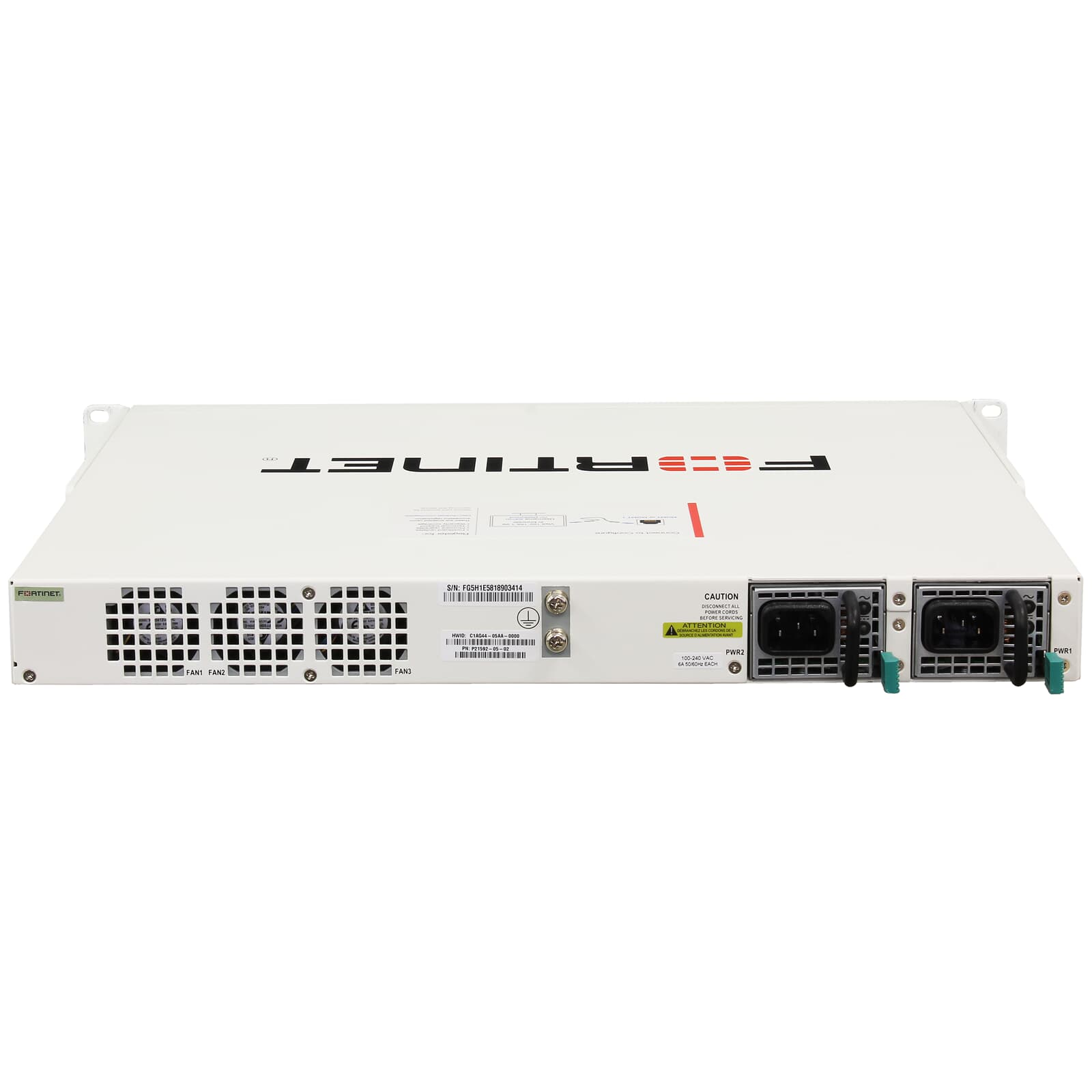 Fortinet Firewall FortiGate 501E 36 Gbps 2x 240GB SSD - FG-501E ...