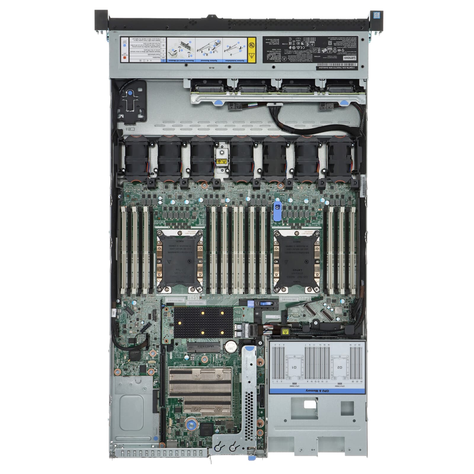 Lenovo ThinkSystem SR630 Server 2x Xeon Gold 6140 18C 2.3GHz 128GB 8xSFF 530-8i