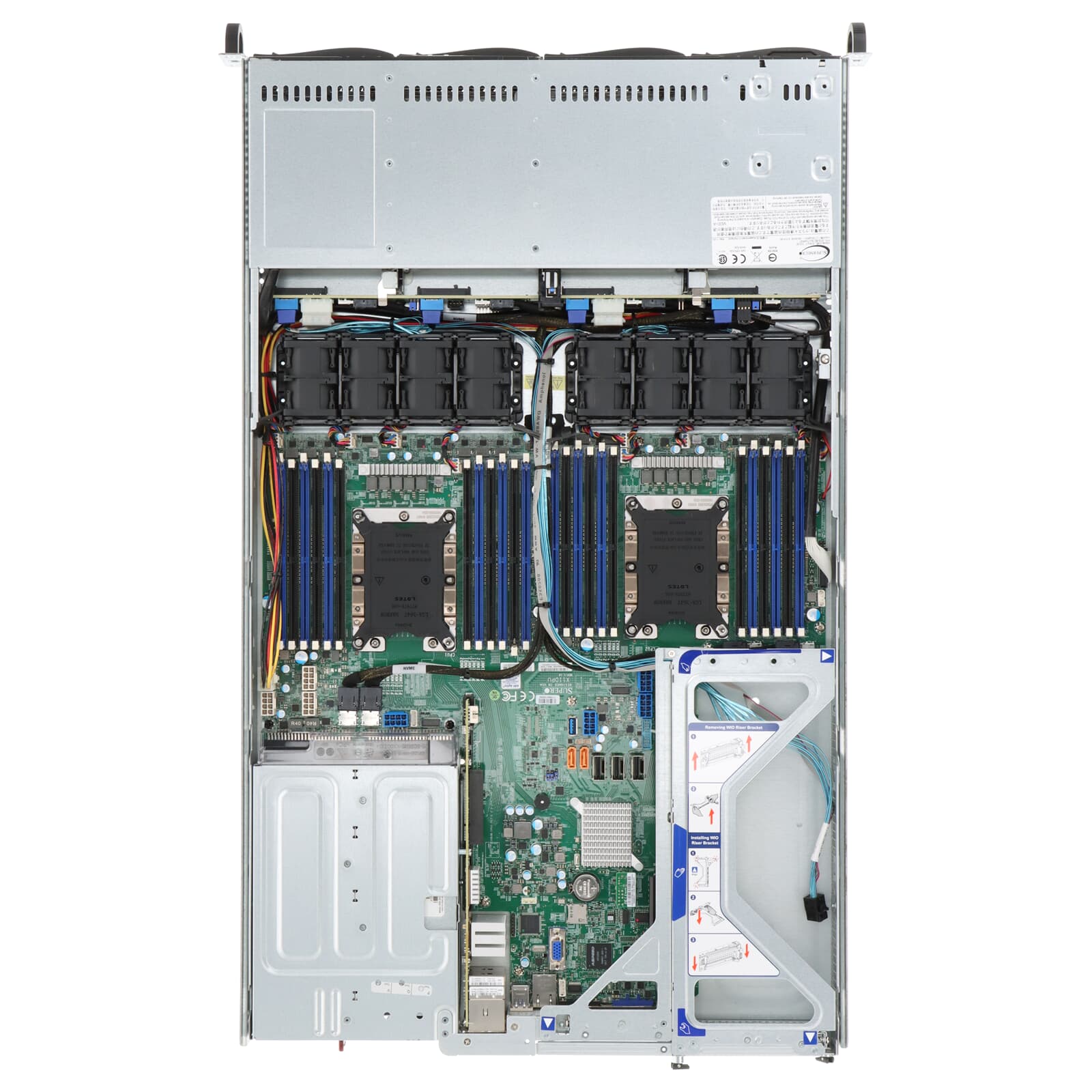 Supermicro CSE-819U X11DPU Server Xeon Platinum 8176 28C 2,1GHz 384GB ...