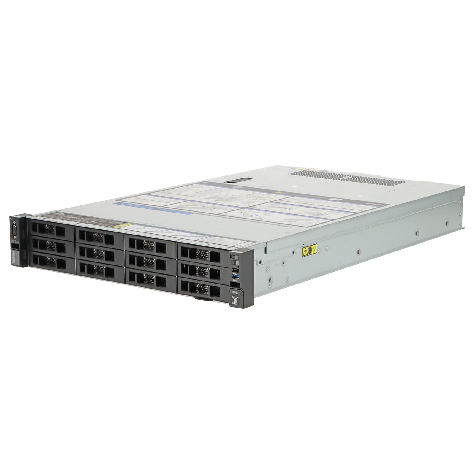 Lenovo ThinkSystem SR650 Server 2x Xeon Silver 4110 8-Core 2,1GHz 192GB ...