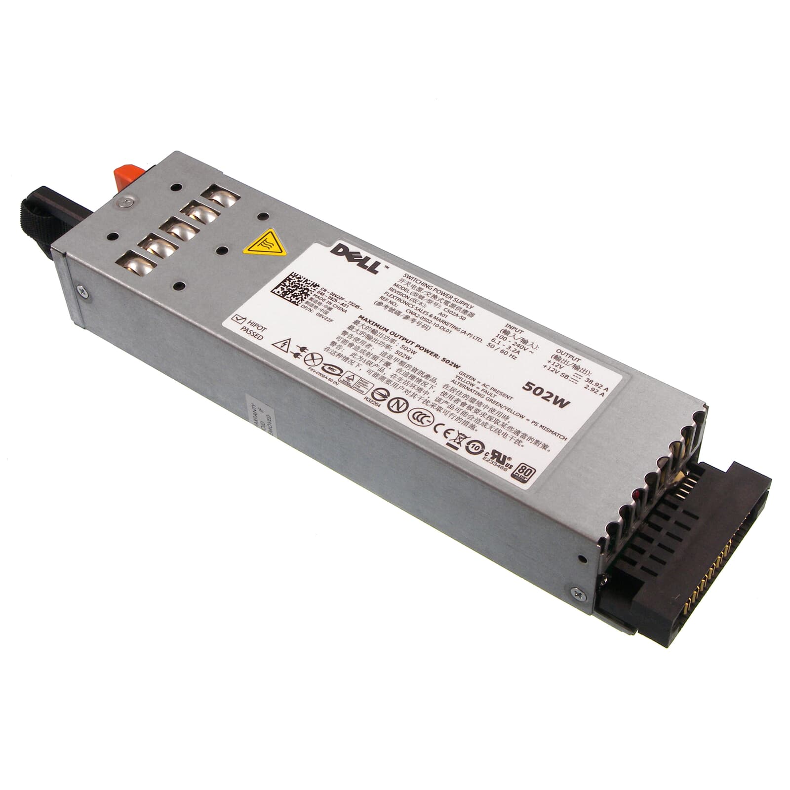 Dell Server-Netzteil PowerEdge R610 502W - 8V22F