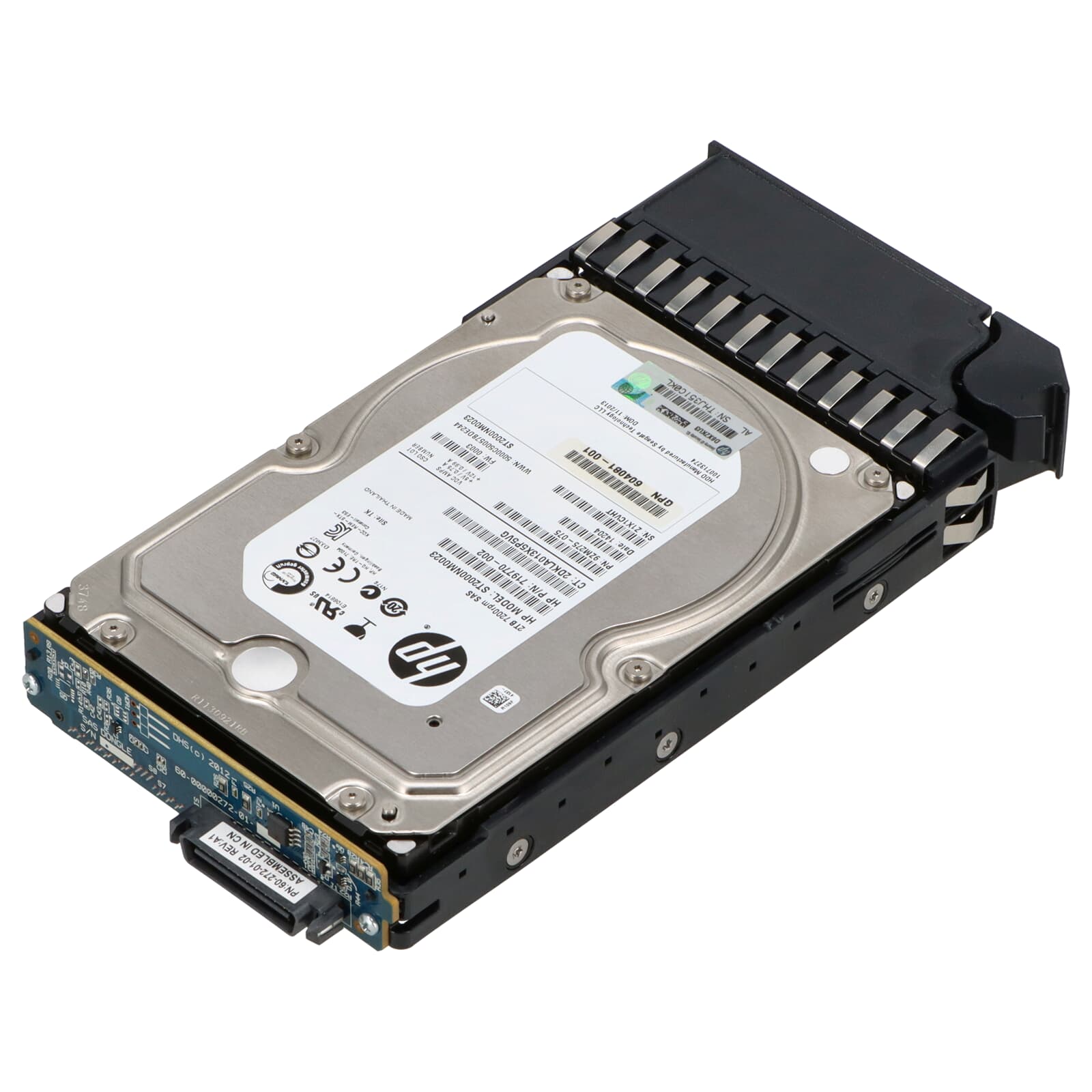 HP SAS-Festplatte 2TB 7,2k SAS 6G LFF MSA P2000 G3 - 605475-001 AW555A