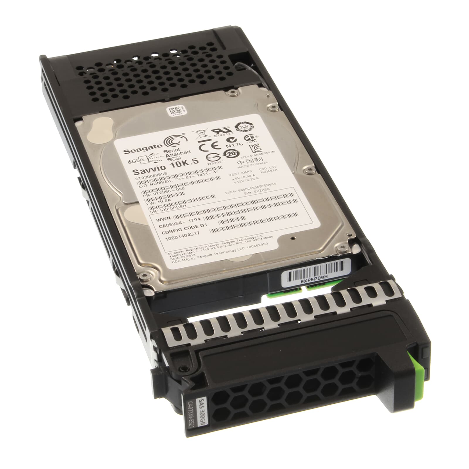 Fujitsu SAS Festplatte 300GB 10k SAS 6G SFF - CA07339-E694 ST9300605SS