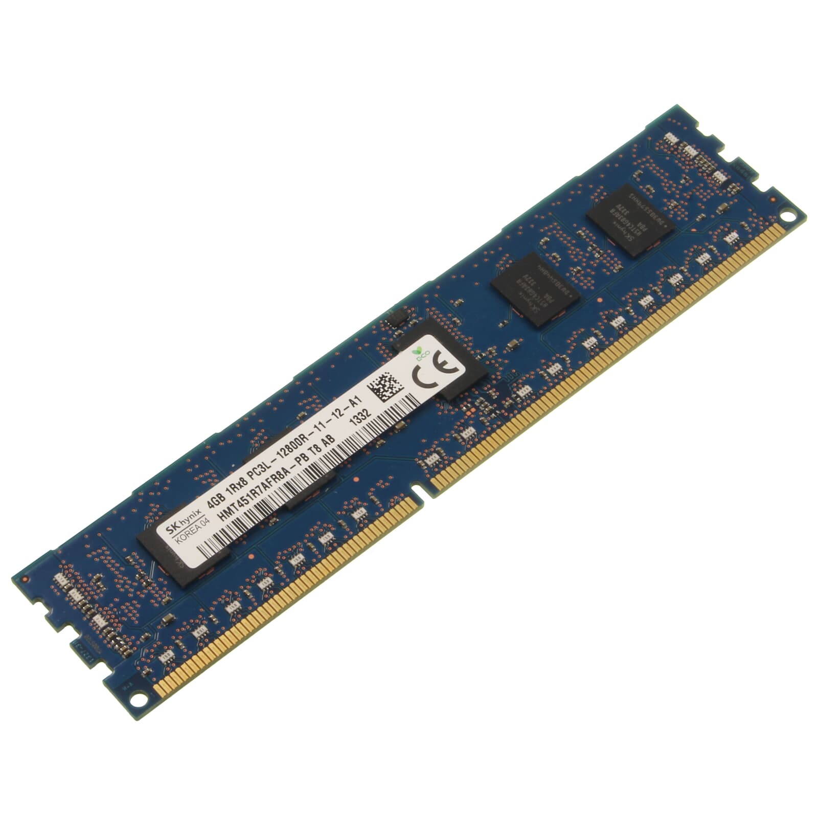 Hynix DDR3-RAM 4GB PC3L-12800R ECC 1R HMT451R7AFR8A-PB