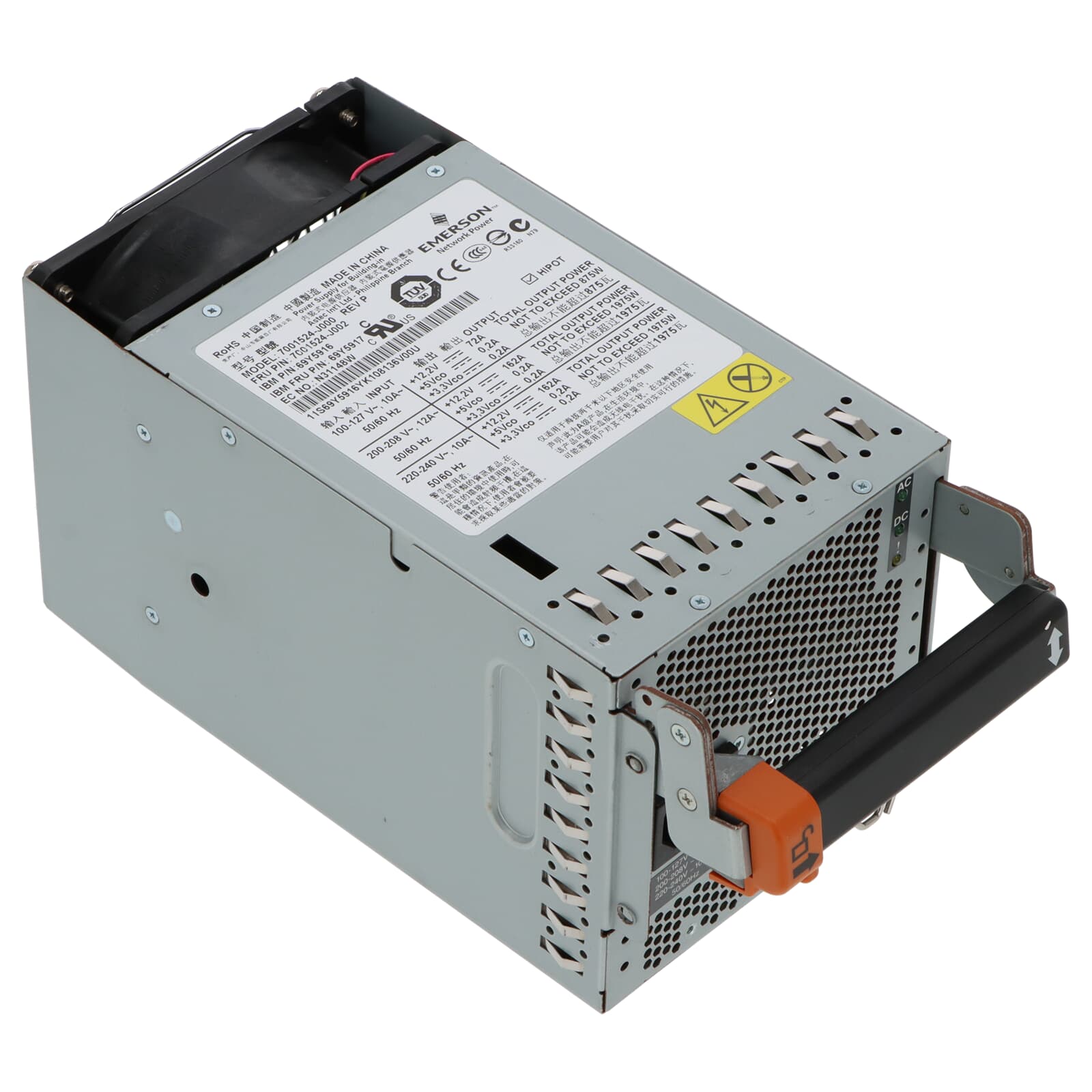 IBM Server Netzteil System x3850 X5 1975W - 69Y5917 7001524-J000