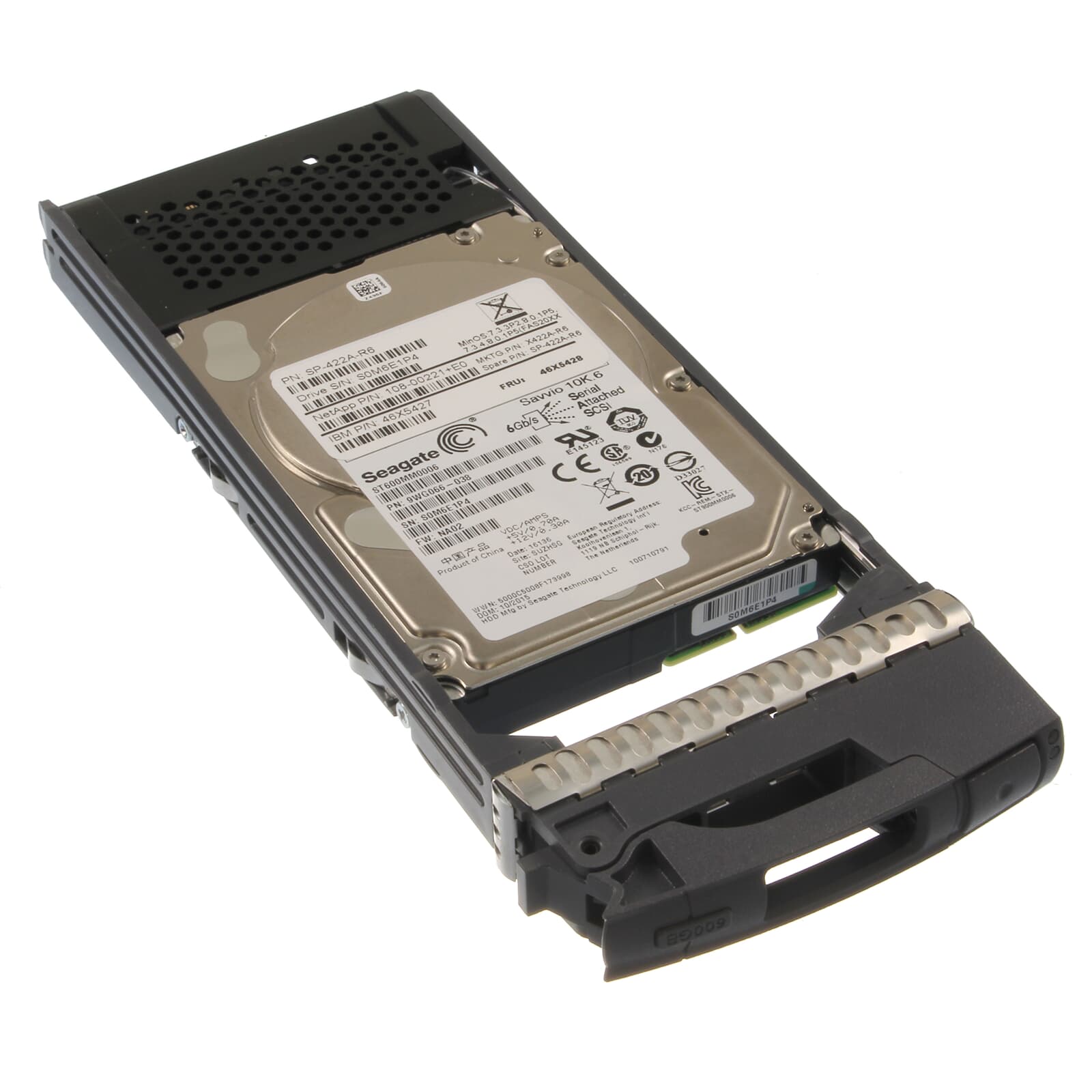 NetApp SAS hard drive 600GB 10k SAS 6G SFF - SP-422A-R6 X422A-R6