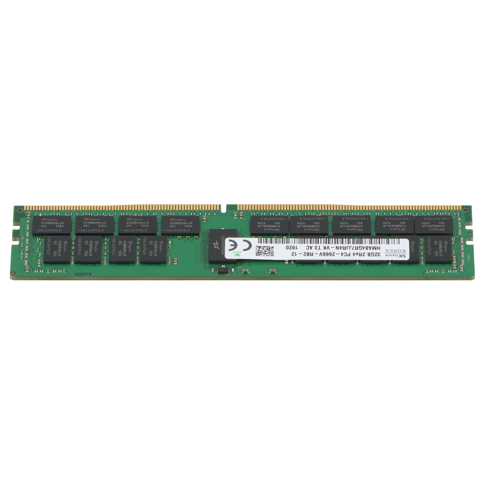 Hynix DDR4 RAM 32GB PC4-2666V ECC RDIMM 2R - HMA84GR7JJR4N-VK