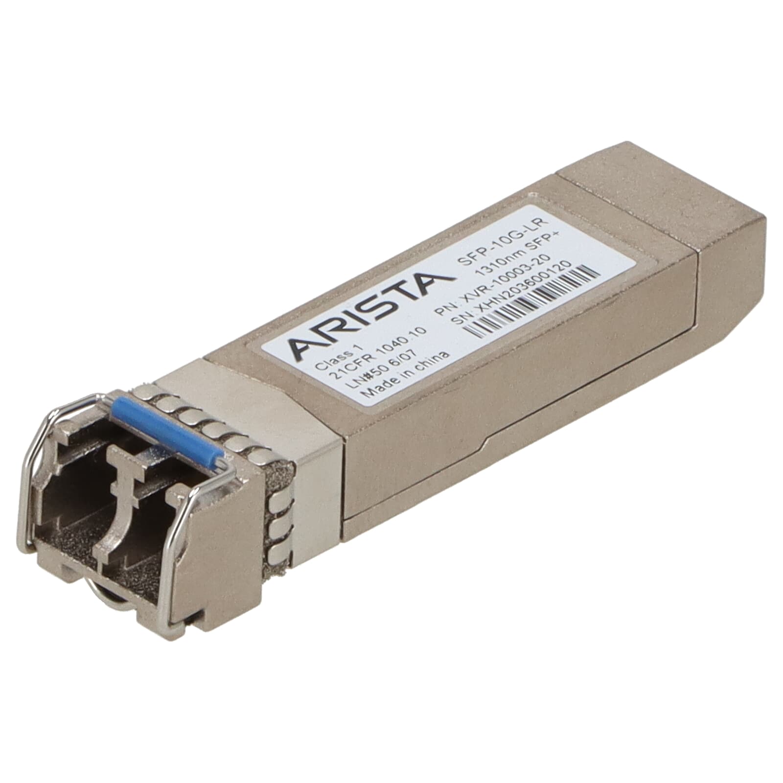 Arista Transceiver 10GBASE-LR SFP+ - SFP-10G-LR XVR-10003-20