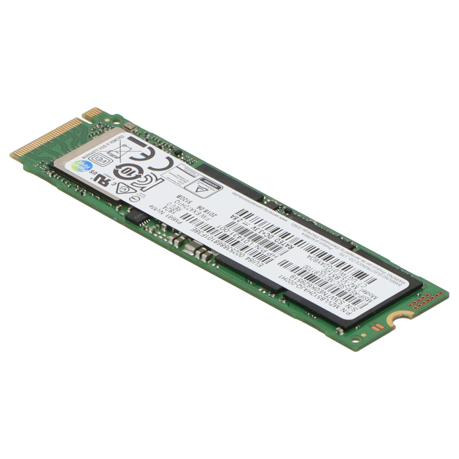 HP PM981 512GB M.2 2280 PCIe 3.0 x4 NVMe SSD - L01431-001 MZ-VLB5120