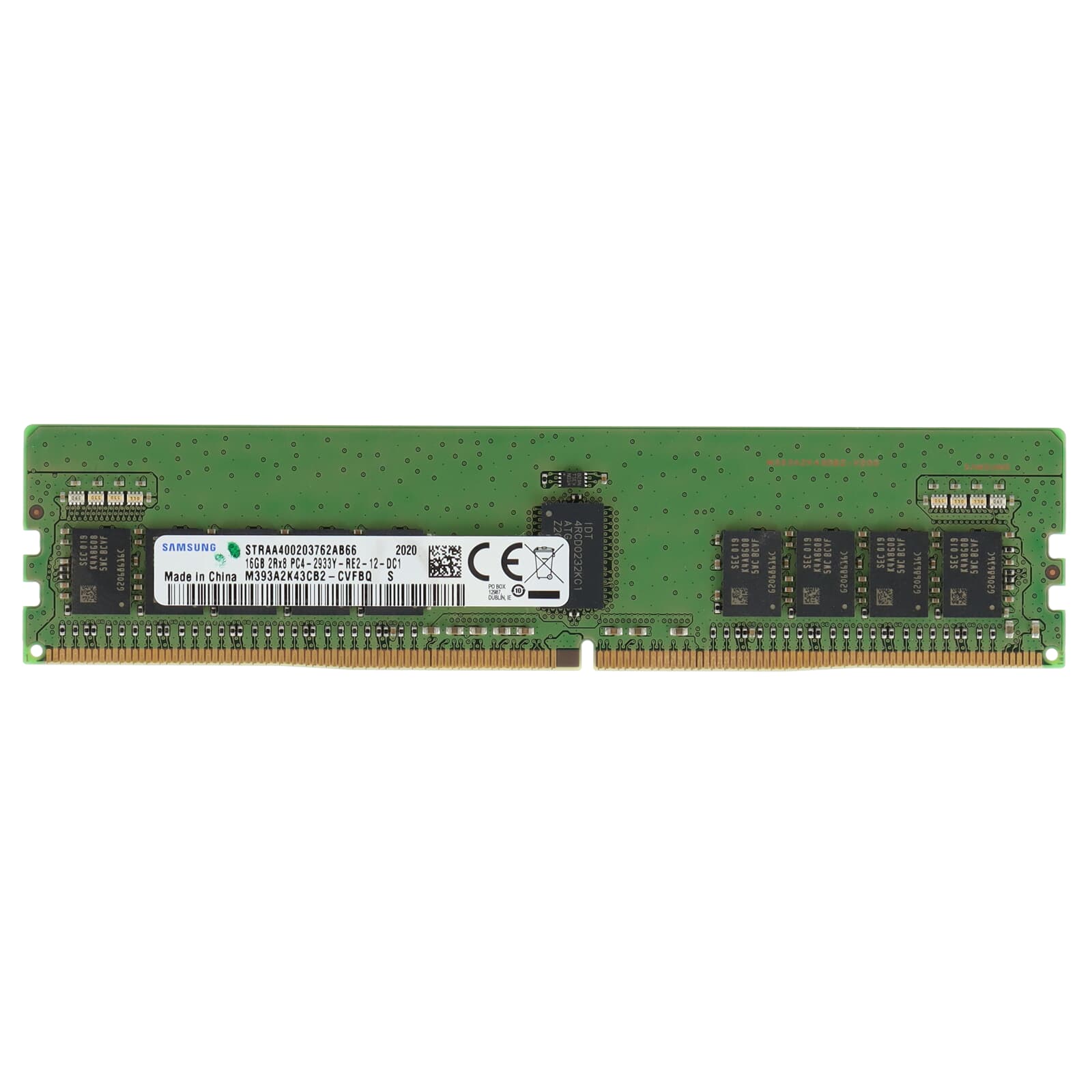 Fujitsu 16GB PC4-2933Y DDR4-RAM ECC RDIMM 2R S26361-F4083-L116 M393A2K43CB2-CVF