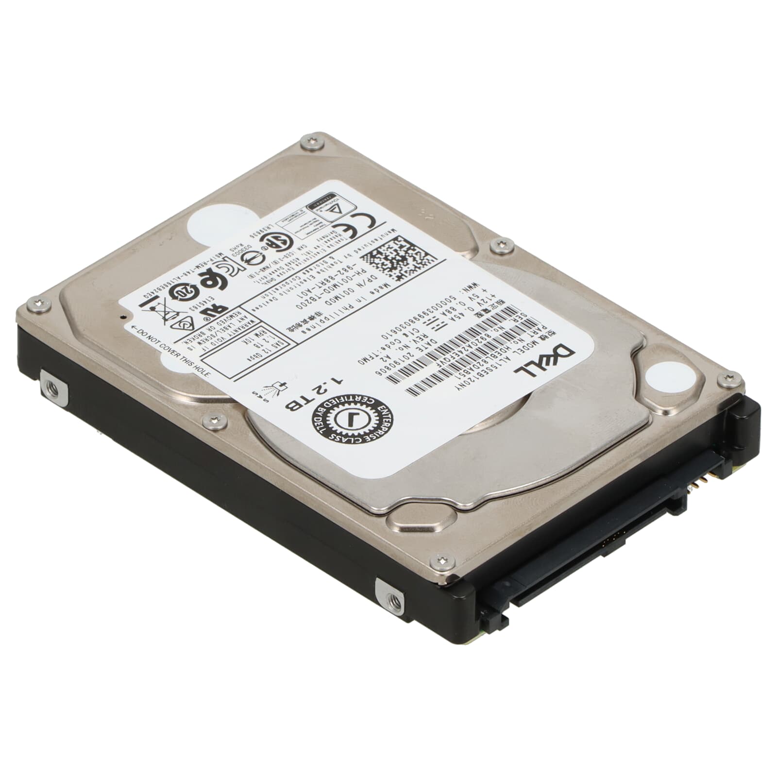 Dell 1,2TB 10k 12G SAS-Festplatte 2,5" - 01M0D AL15SEB120NY
