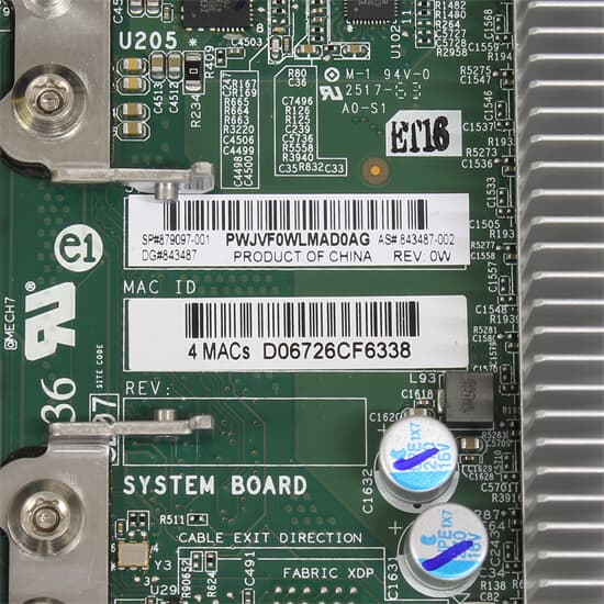 HPE Server ProLiant XL230k Gen10 CTO Chassis Apollo k6000 865404-B21 ...