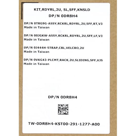 Dell Rack Schienen 2U Sliding B21 ReadyRails II PowerEdge R750 R760 ...