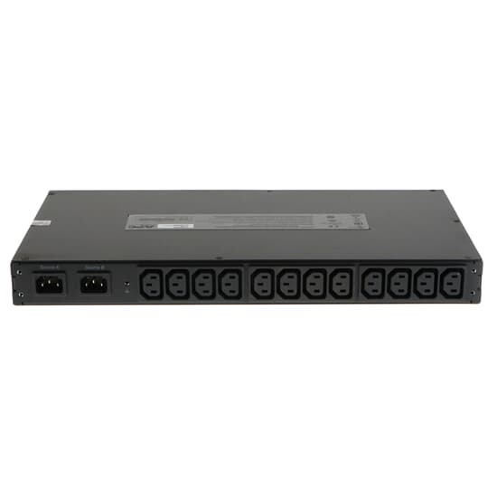 APC Automatic Transfer Switch PDU 12x C13 10A - AP4421