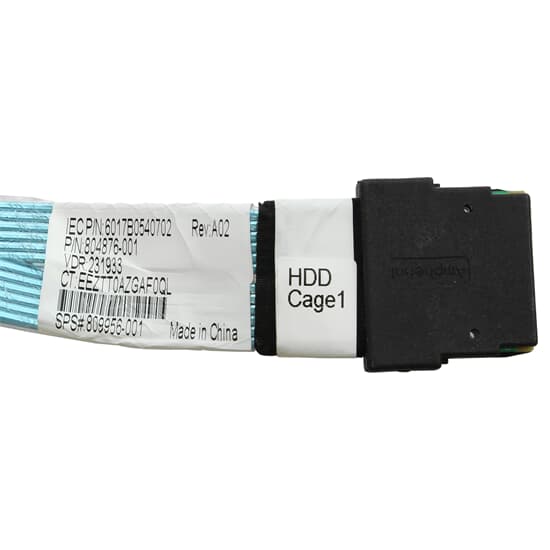 HPE LFF Drive Cable Track Assembly HDD Cage 1 Apollo 4200 Gen9 804876-001