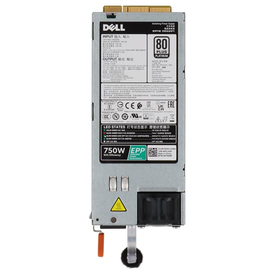 Dell 750W Platinum 94% Server-Netzteil - KTW3M 0KTW3M