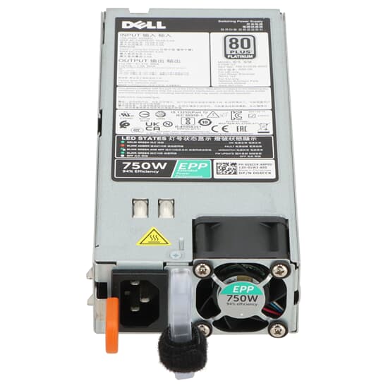 Dell 750W Platinum Server-Netzteil PowerEdge R730 R740 - G6CCK 0G6CCK