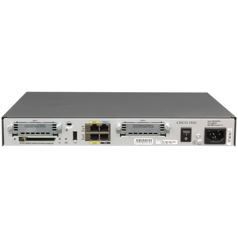 Cisco 1841 Integrated Services Router - CISCO1841 | GEKKO