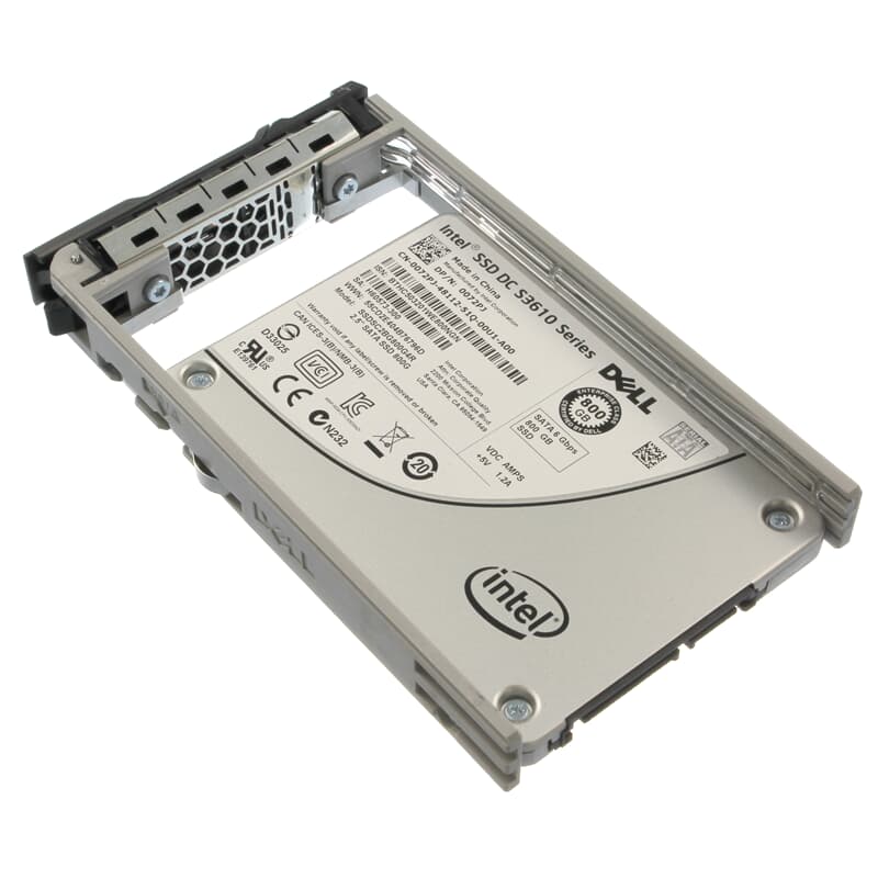 Dell SATA SSD 800GB SATA 6G SFF MLC R730 072PJ GEKKO dell-sata-ssd-800gb-sata-6g-sff-mlc-r730-072pj-gekko