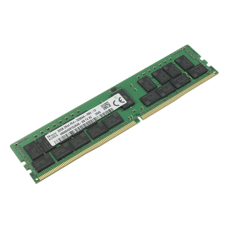Hynix DDR4 RAM 32GB PC4-3200AA ECC RDIMM 2R - HMA84GR7DJR4N-XN | GEKKO
